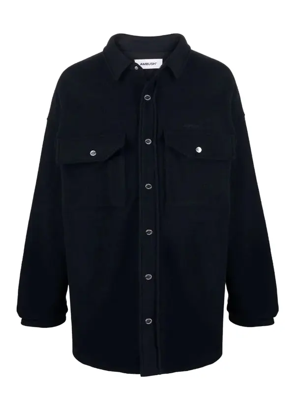 AMBUSH Wool Shirt Jacket - Blue