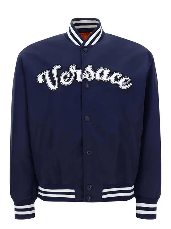 Versace Bomber Jacket - Blue