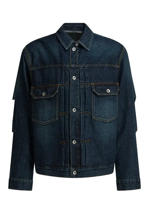 Sacai Denim Jacket - Blue