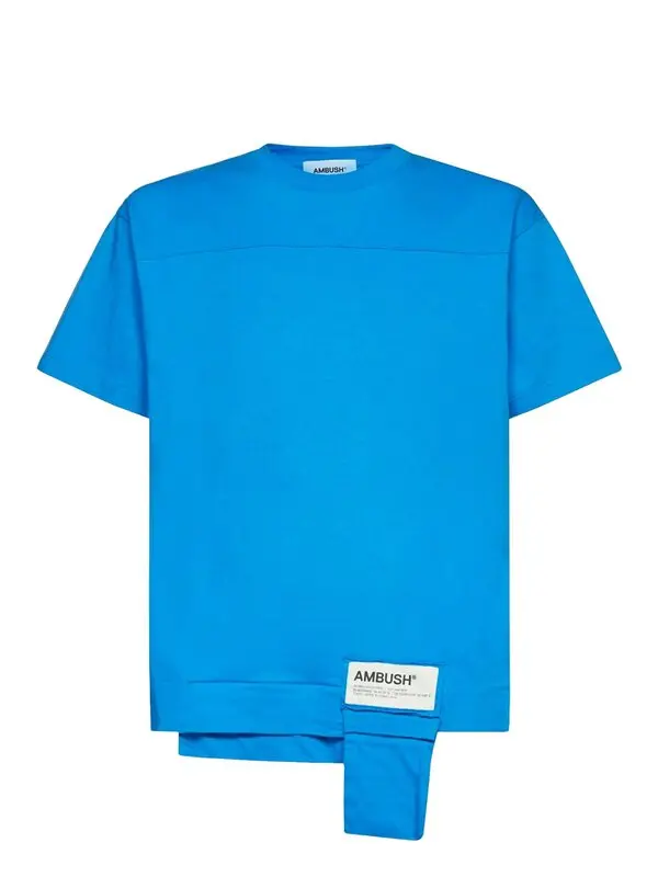 AMBUSH Cotton Logo T Shirt - Blue