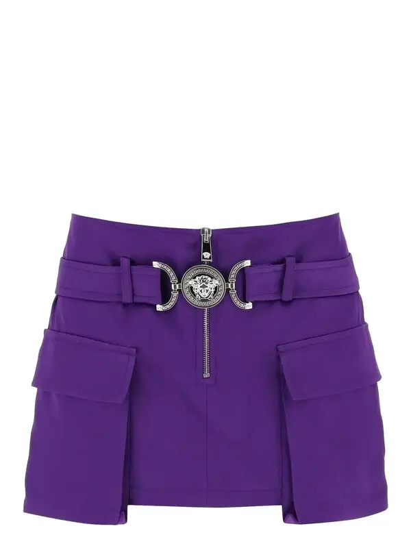 Versace Medusa 95 Skirt - Purple