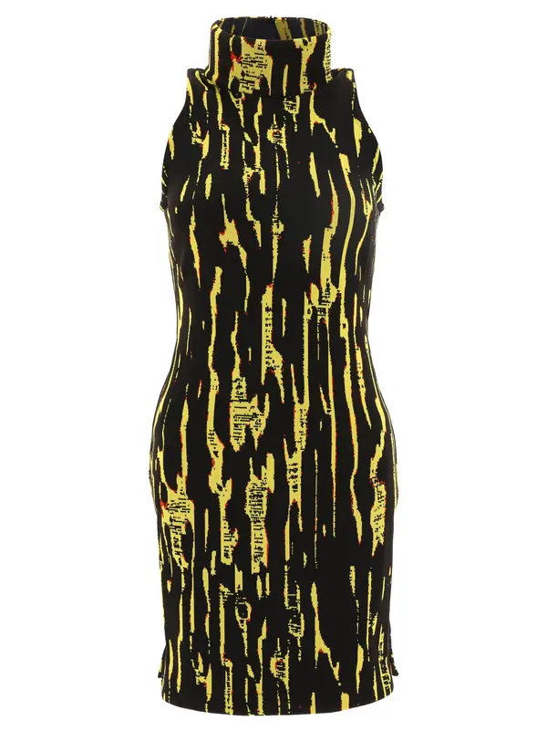 AMBUSH Jacquard Dress - Black
