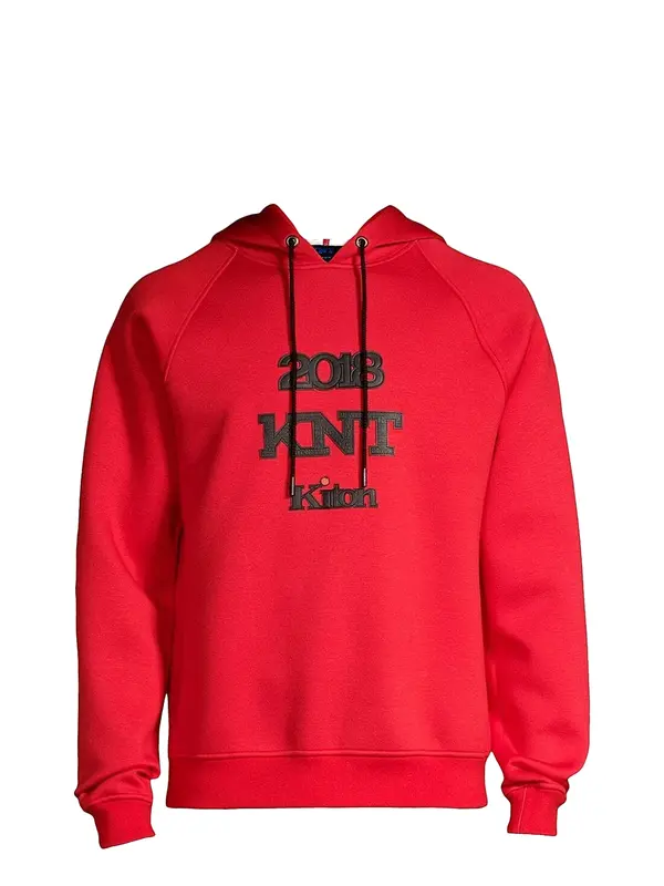 KNT KITON Hooded Sweatshirt - Red