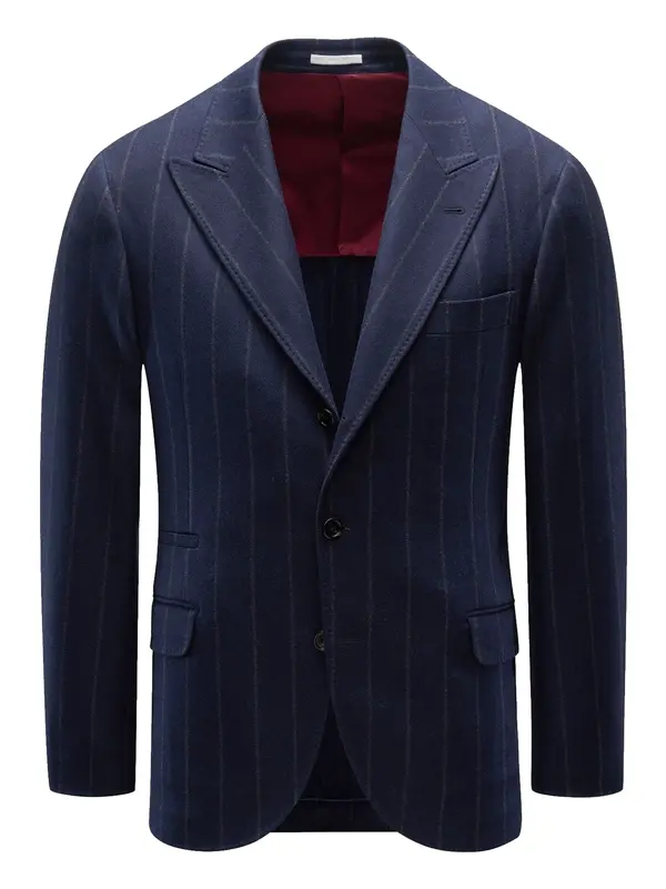 Brunello Cucinelli Wool Jacket - Blue