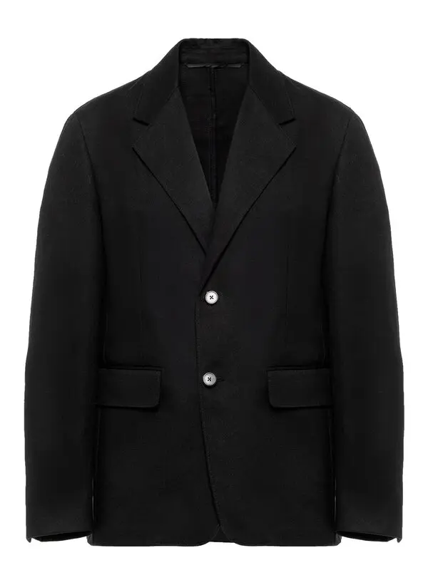 Prada Cotton Jacket - Black