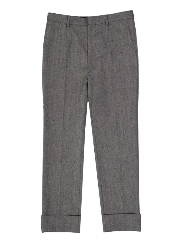 Prada Wool Pants - Gray