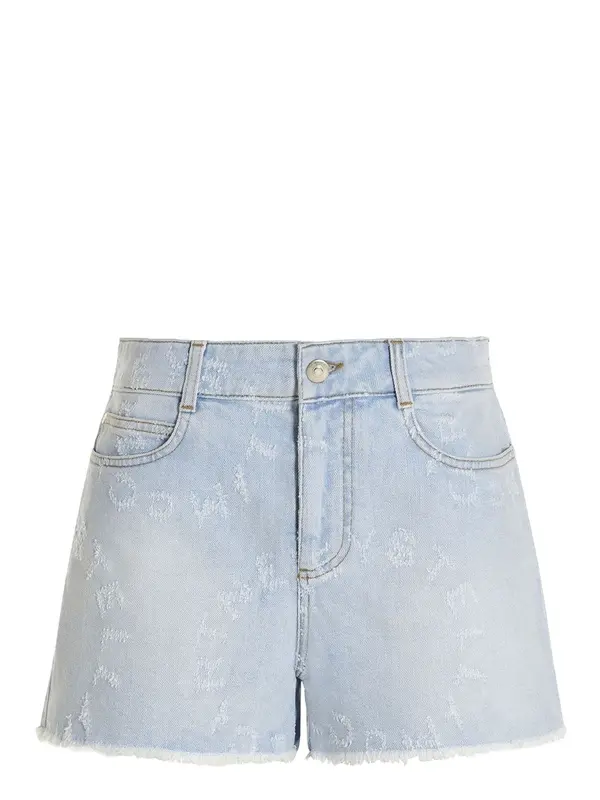 Stella McCartney Denim Shorts - Blue