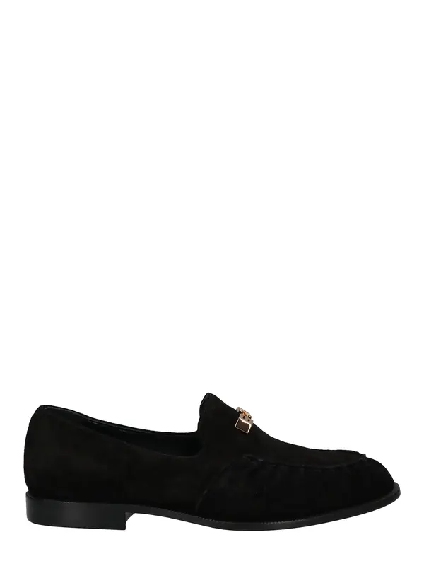 GIUSEPPE ZANOTTI Leather Loafers - Black