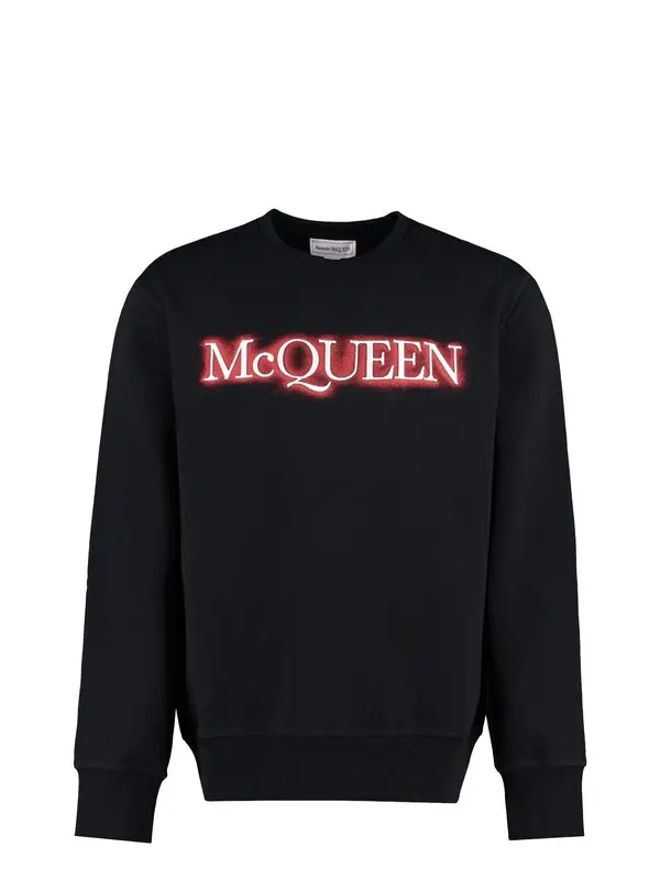 Alexander McQueen Logo Sweatshirt - Black
