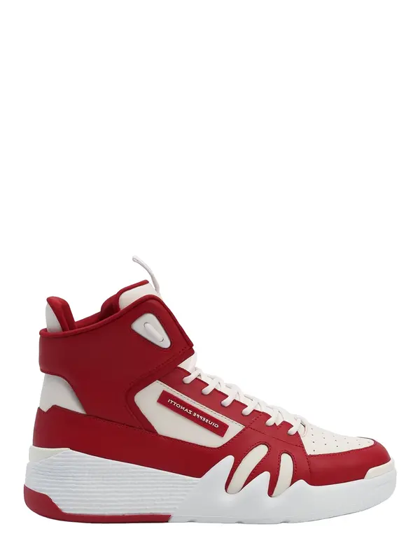 GIUSEPPE ZANOTTI Talon High-top Sneakers - Red