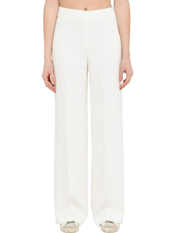 Stella McCartney Wide Leg Trousers - White