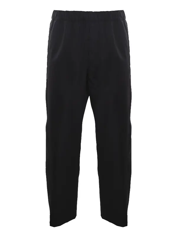 Alexander McQueen Cotton Trousers - Black
