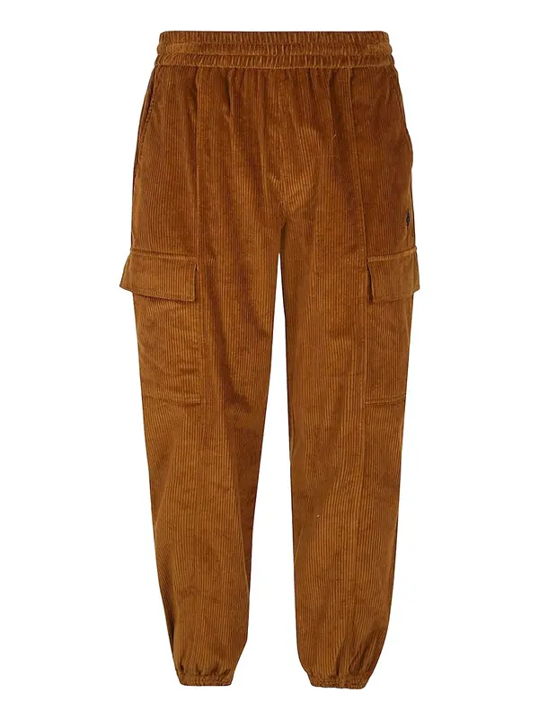 MARCELO BURLON COUNTY OF MILAN Trousers - Brown