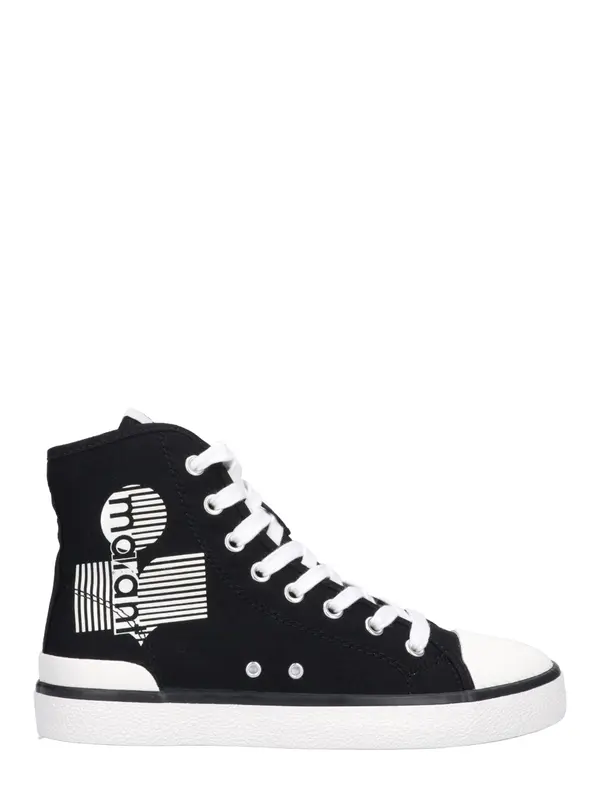 Isabel Marant Canvas Sneakers - Black