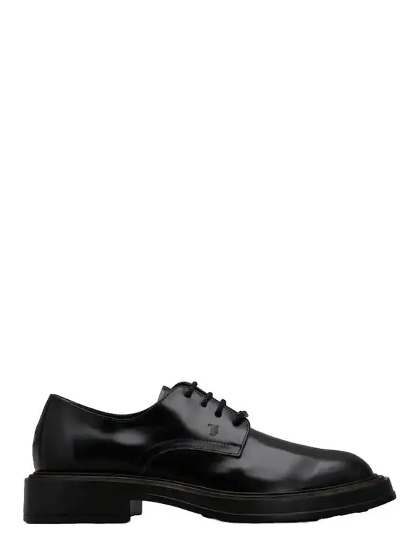 TOD'S Leather Lace-up Derby - Black