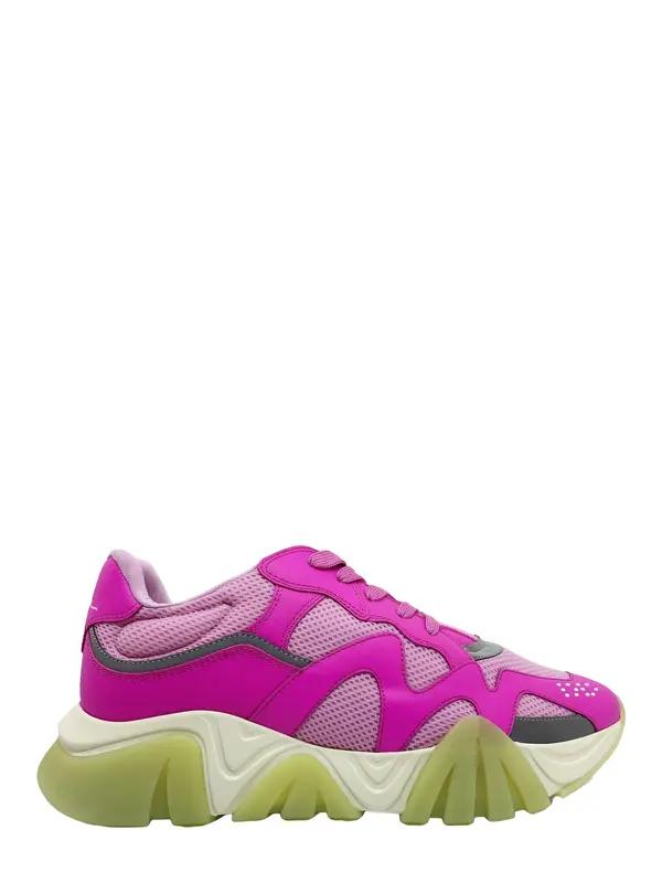 Versace Logo Detail Sneakers - Pink