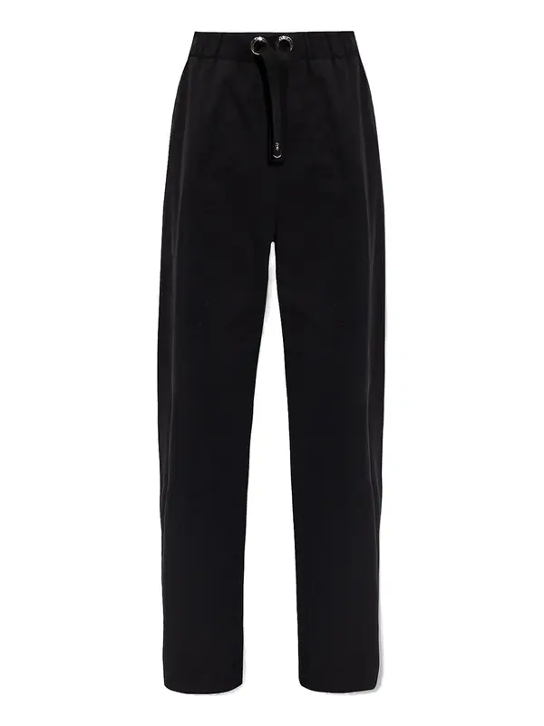 Versace Cotton Trousers - Black