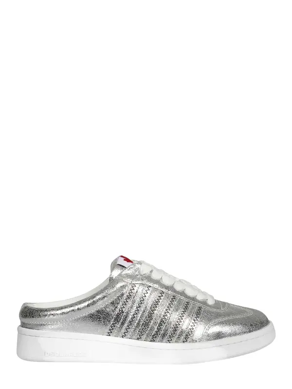 Dsquared2 Boxer Open Back Sneakers - Silver