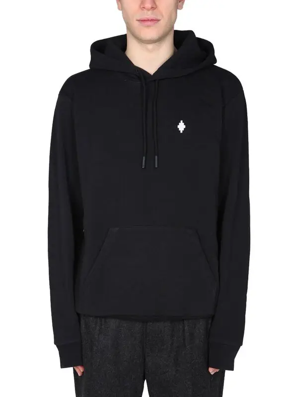 MARCELO BURLON COUNTY OF MILAN Cross Sweatshirt - Black
