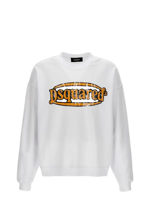 Dsquared2 Logo Sweatshirt - White