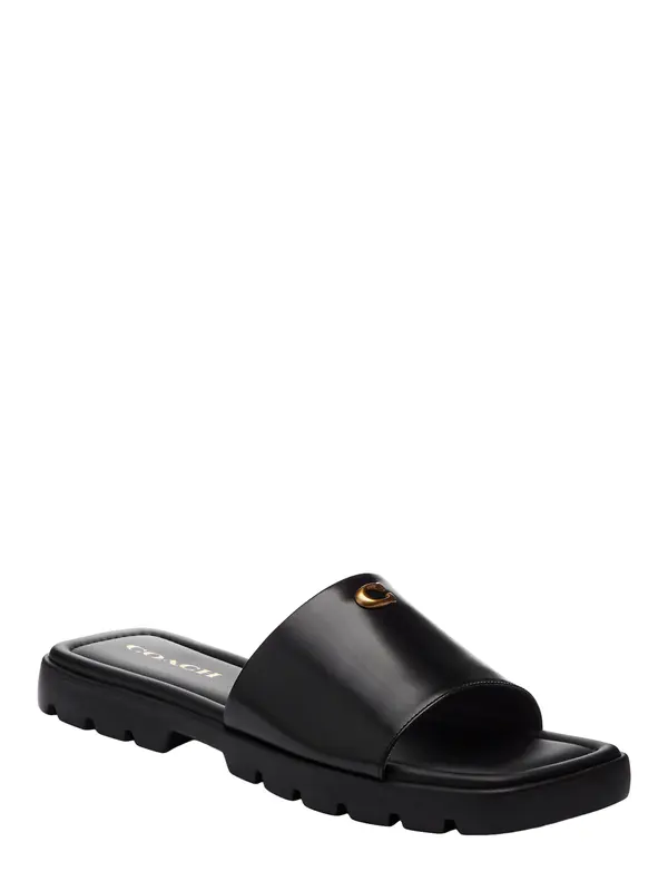 Coach Florence Sandal - Black