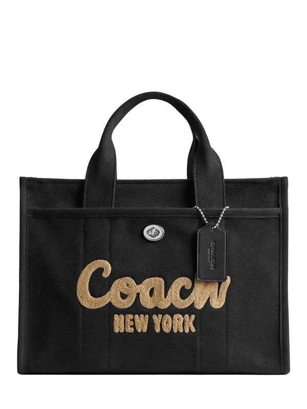 COACH Cargo Tote Bag - Silver/black
