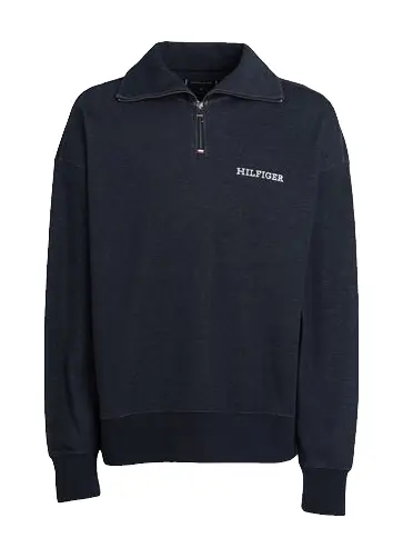 Tommy Hilfiger Fleece Half-zip Sweatshirt - Navy