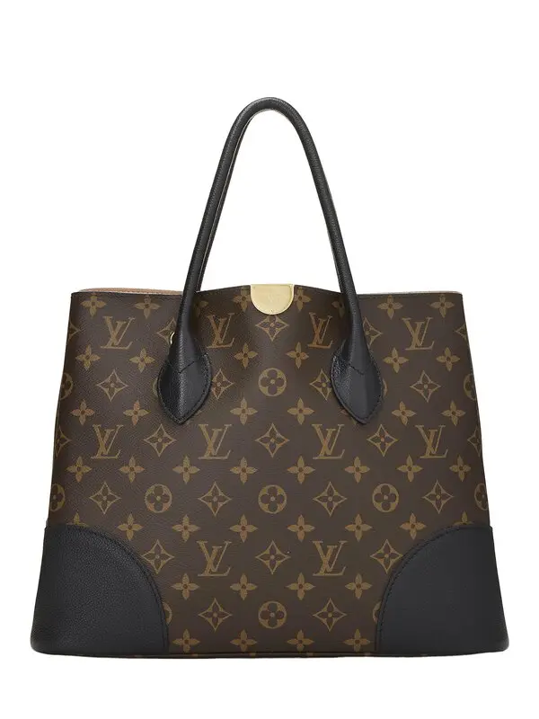 LOUIS VUITTON Monogram Canvas Flandrin Tote - Brown