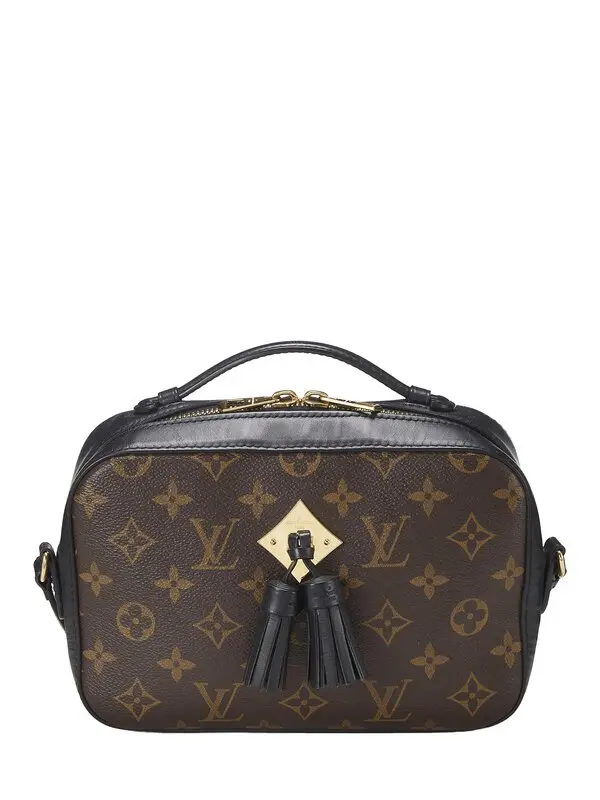 LOUIS VUITTON Monogram Saintonge Crossbody - Brown