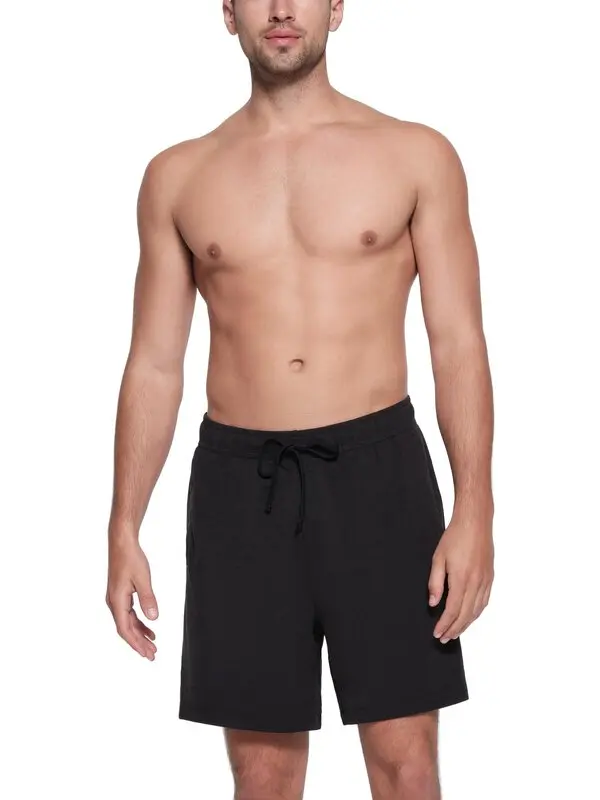 SKIMS Relaxed Fit Jersey Lounge Short - Obsidian