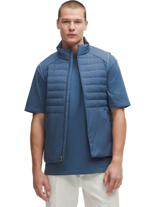 Lululemon Down Insulated Vest - Blue Twill