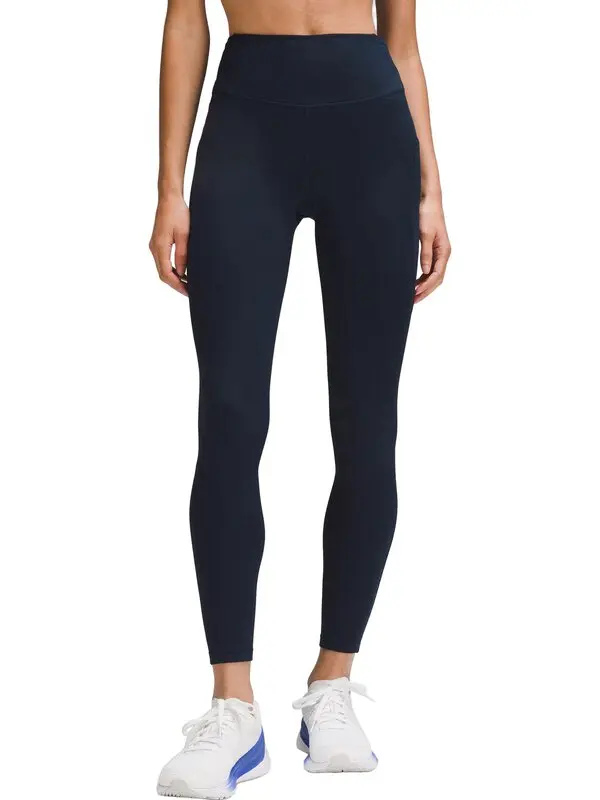Lululemon Fast And Free High-rise Thermal Tight 28 - True Navy