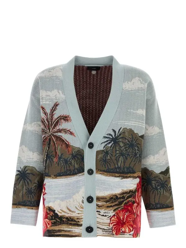 Alanui Embroidered Cardigan - Printed