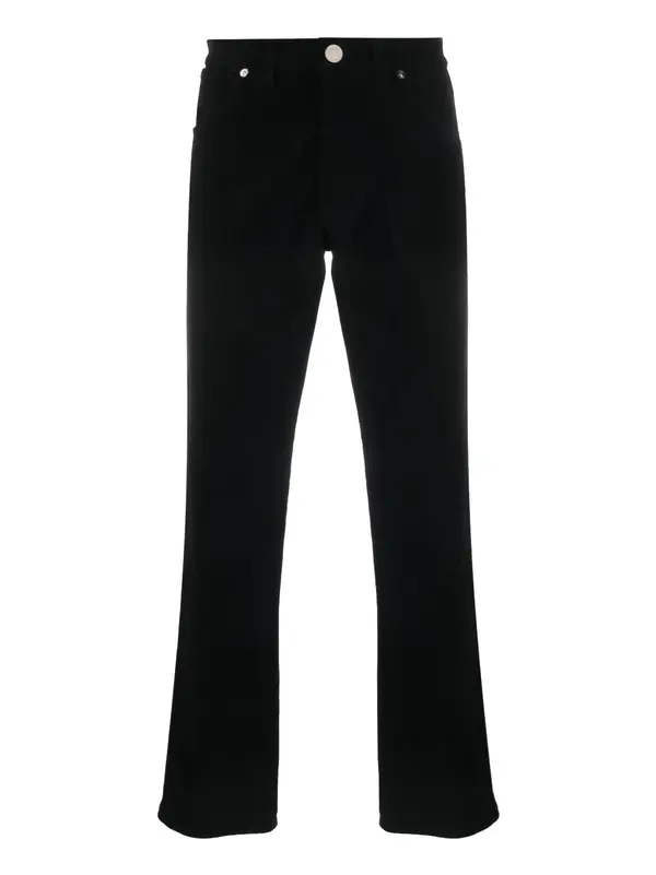 Bally Straight-leg Mid-rise Jeans - Black