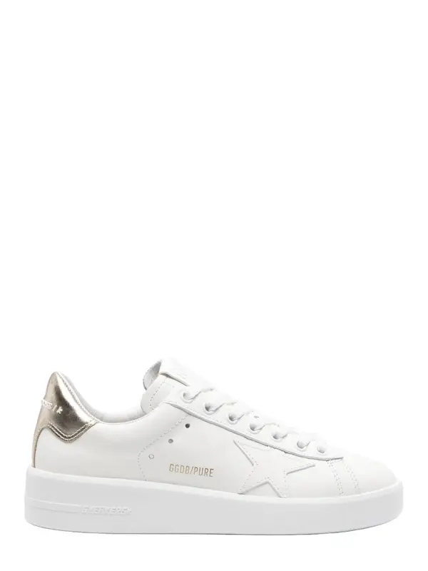 GOLDEN GOOSE Purestar Leather Sneakers - White