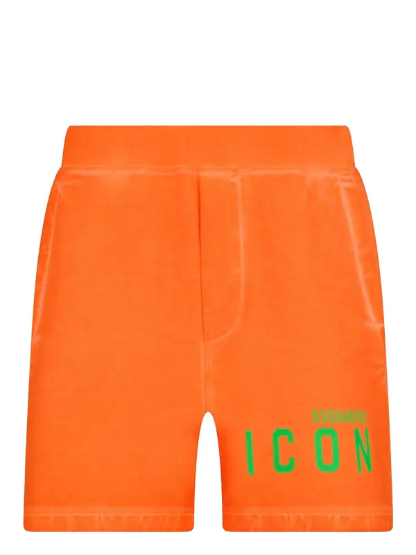 Dsquared2 Icon Relax Track Shorts - Orange