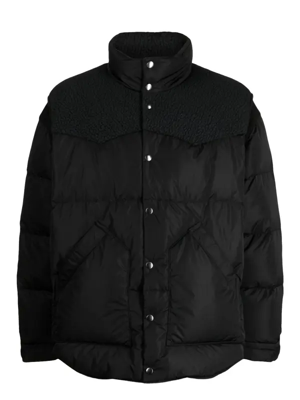 UNDERCOVERISM High-neck Puffer Jacket - Black