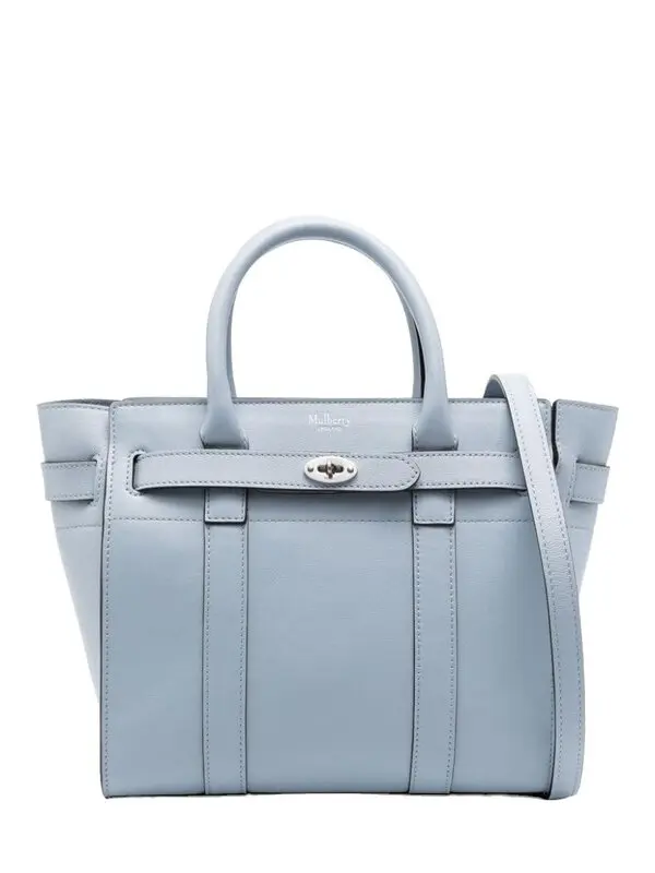 Mulberry Mini Bayswater Zipped Tote Bag - Blue