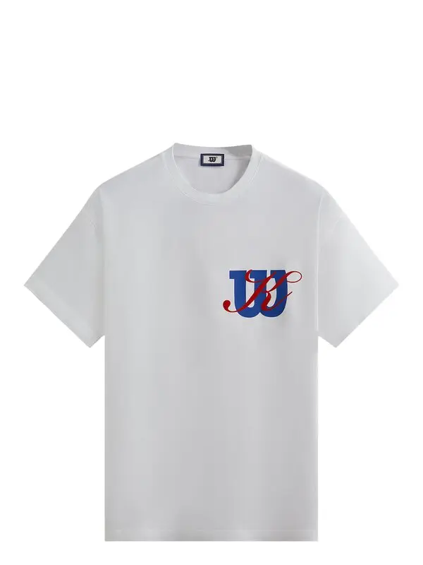 Kith For Wilson Oversized Logo Vintage Tee - White