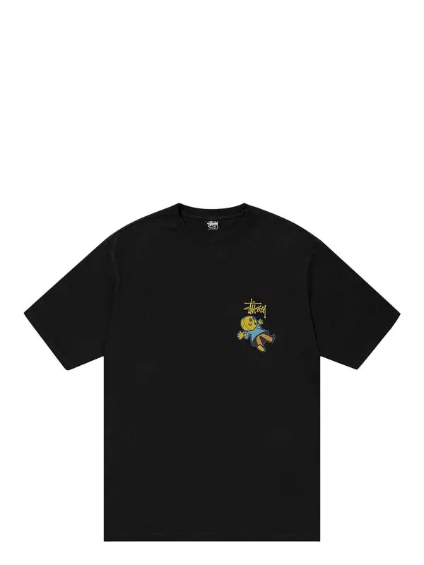 StÜssy Dollie Pigment Dyed Tee - Black