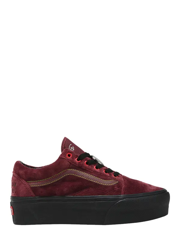 VANS Disney X Old Skool Stackform 'poison Apple' Sneakers - Red