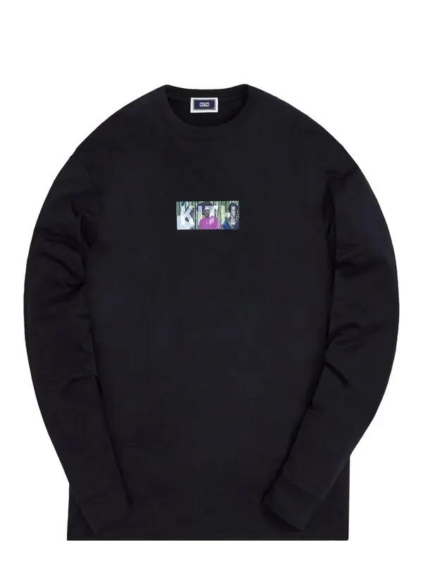 Kith For Marcus Brutus Classic Logo Long-sleeve Tee - Black