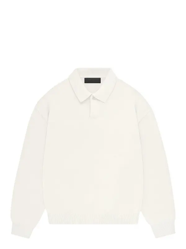 Fear Of God Knit Polo - Cream