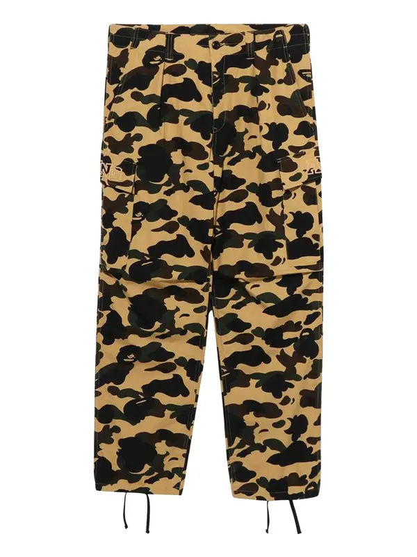 BAPE 1st Camo 6 Pocket Pants - Yellow