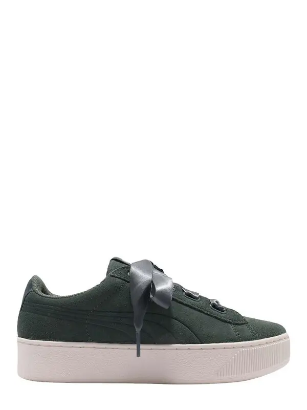 PUMA Vikky Platform Ribbon S Sneakers - Green