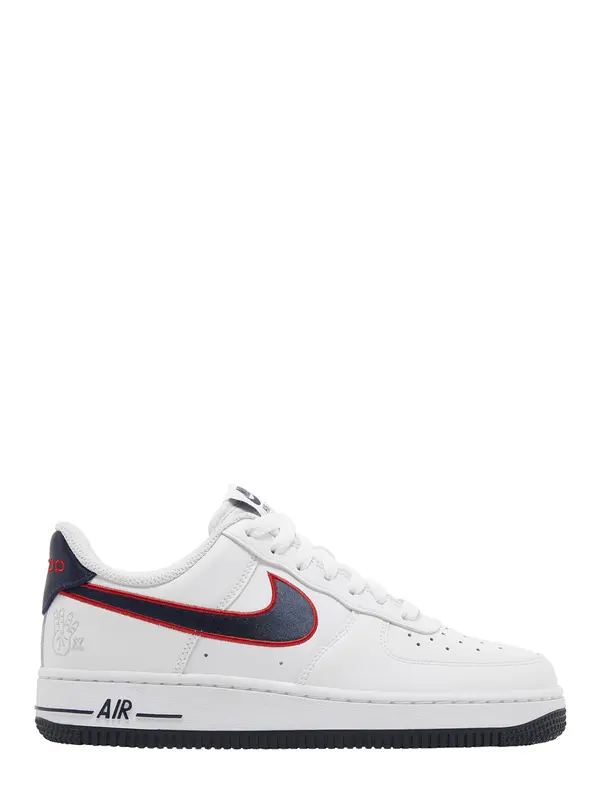 Nike Air Force 1 '07 'houston Comets Four Peat' Sneakers - White