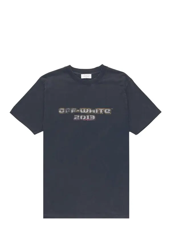 Off-White Digit Bacchus Slim Short-sleeve Tee /multicolor - Black
