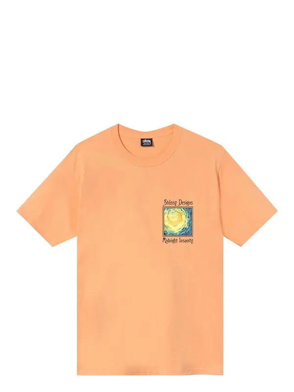 StÜssy Midnight Insanity Tee 'peach - Orange