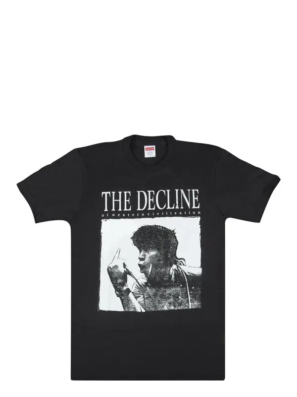 Supreme Decline Of Western Civilization T-shirt - Black