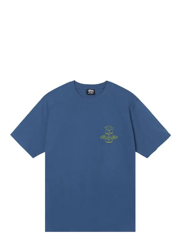 StÜssy Gear Banner Tee 'midnight - Blue